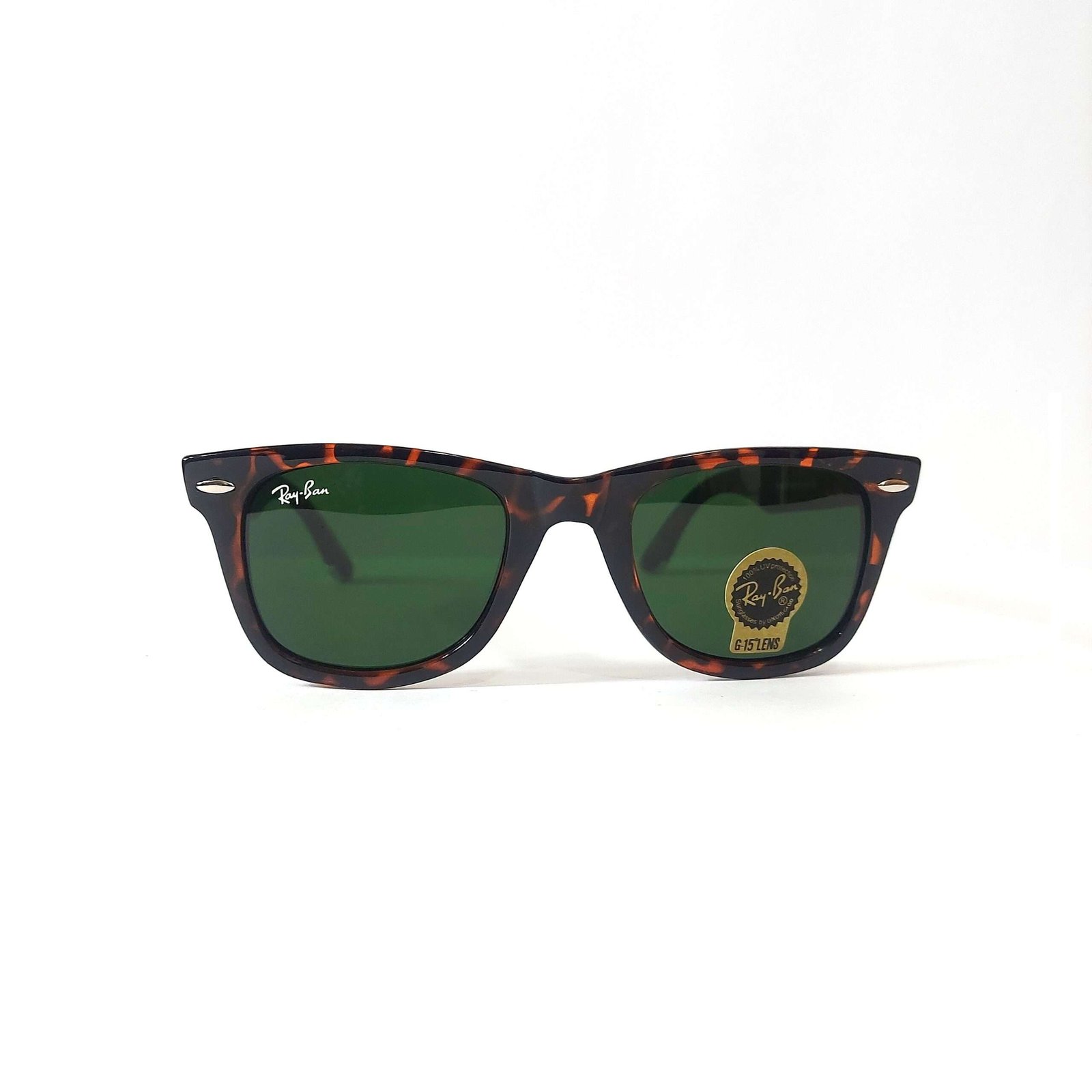 RayBan RB 2157 Sunglass | Frame Polished Tiger Black, Bottle Green ...