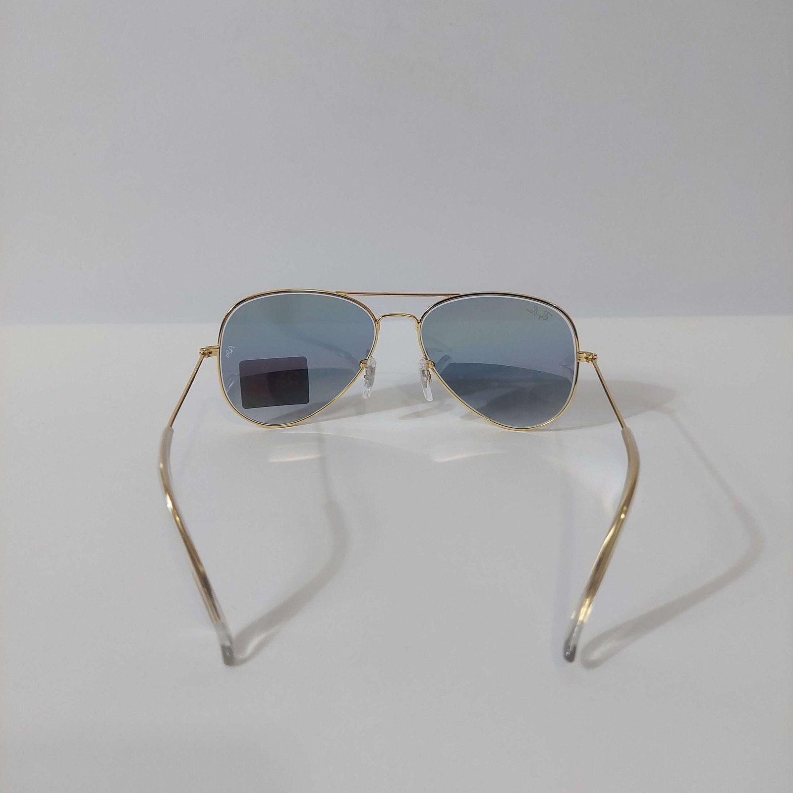 Ray-Ban Aviator Gold Metal Frame Blue Shade Glass Lens - Decency